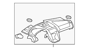 20782841 GM Upper Dash Panel | GM Parts Store