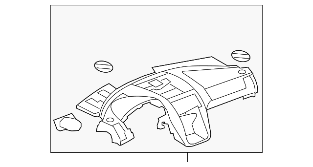 20782841 GM Upper Dash Panel | GM Parts Store