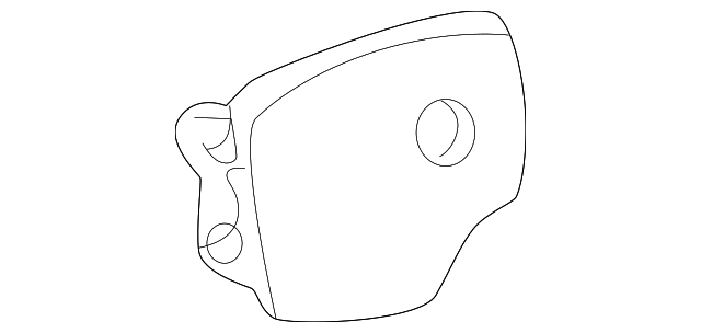 2001-2004 Toyota Tacoma Fuel Filler Door 77305-04040 | Toyota Parts Center