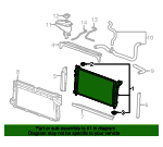 2016-2020 GM Radiator 84208890 | GMPartsDirect.com