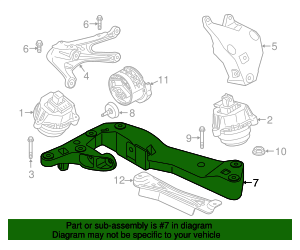 22-31-9-485-312 - Trans Cross-Member - 2016-2025 BMW | BMW Parts Exchange