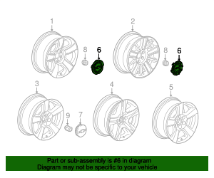 2014-2020 Chevrolet Wheel Trim Cap 20942001 | AutoNationParts.com