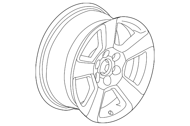 2014-2020 Chevrolet 20x9-Inch Aluminum Wheel 20937764 | TascaParts.com