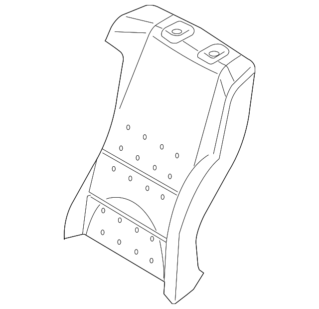 52-10-7-052-368 - Seat Back Pad - 2004-2010 BMW | BMWPartsHub