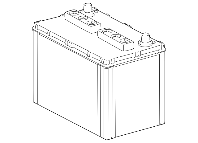28800-54020 - Vehicle Battery - 2006-2023 Toyota | OEM Genuine Toyota Parts