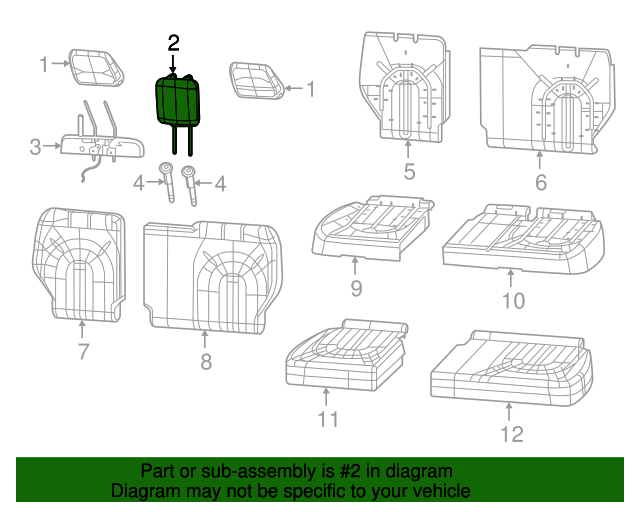 5RJ47DX9AG - Closeout Panel | Mopar Parts Canada