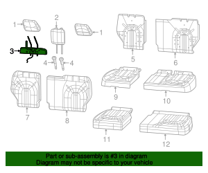 2017-2023 Chrysler Mechanism 68292413ah | TascaParts.com