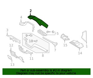 84835-G2AA0-YPK - Instrument Cluster Visor - 2020-2022 Hyundai Ioniq ...