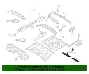 2008-2015 Nissan Under Cover - Driver's Side (LH) 74815-JG00A ...