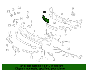 203-885-36-37 - Energy Absorber 2005-2007 Mercedes-Benz | Mercedes-Benz ...