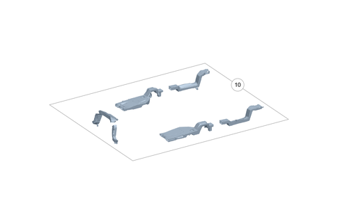 Cable Covers and Cable Ducts for 2024 Mercedes-Benz GLC43 AMG ...