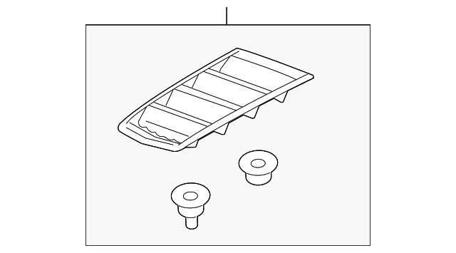 2014-2015 Chevrolet Camaro Black Hood Air Scoop 22828242 GM ...