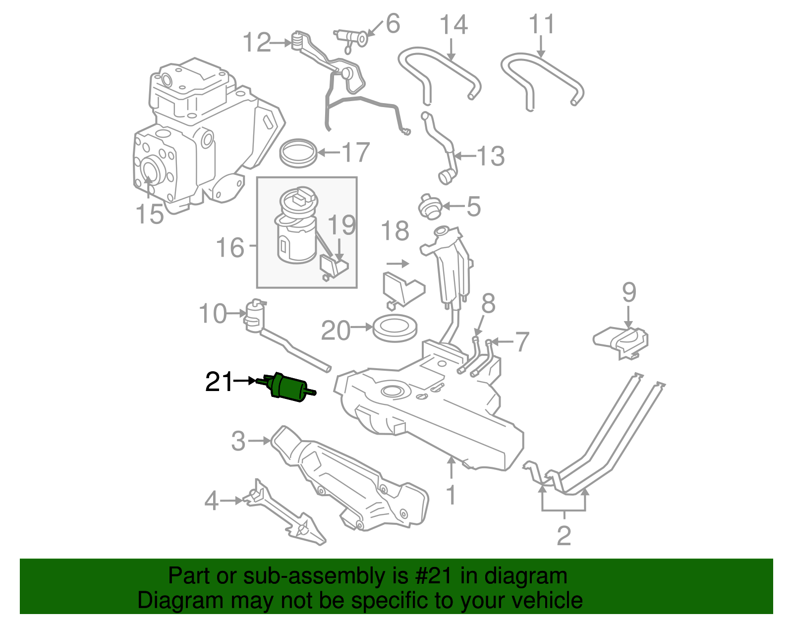 1998-2010 Volkswagen Fuel Filter 1J0-201-511-A | Retail Performance ...