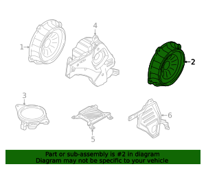 2022-2024 Hyundai Speaker 96330-CW000 | AutoNationParts.com