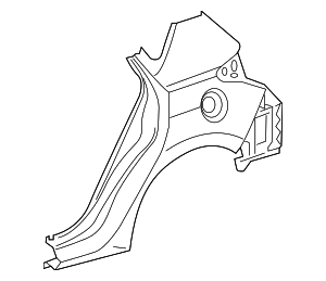2016-2018 Toyota Quarter Panel 61602-12B70 | Toyota Parts