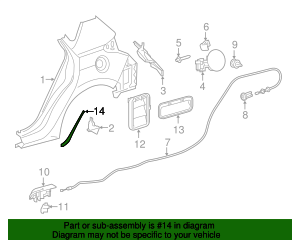 2016-2018 Toyota Protector 58742-12200 | OEM Parts Online