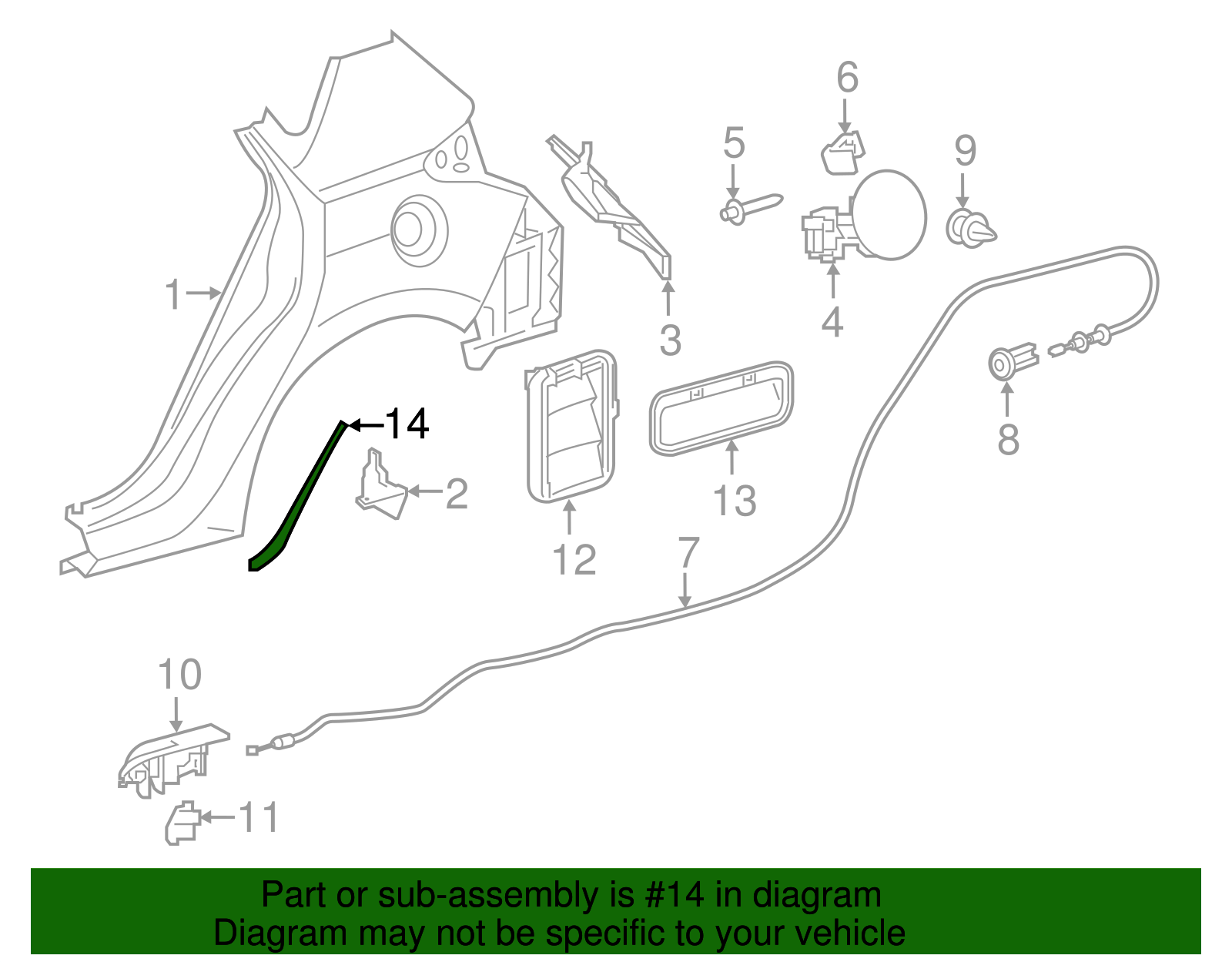 2016-2018 Toyota Protector 58741-12210 | Toyota San Diego Parts