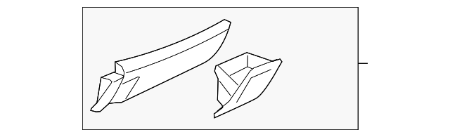2009-2014 GM Ebony Instrument Panel Lower Center Trim Panel 25905535 ...