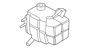 2021-2024 Ford Expansion Tank MB3Z-8A080-A | OEM Parts Online