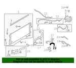 2021 Ford Bronco By-Pass Hose MB3Z-8A577-A | TascaParts.com