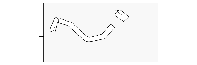 MB3Z-8C289-J - Inlet Hose 2021-2024 Ford Bronco | Ford Parts Direct