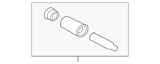 34216869617 - 1985-2025 BMW Disc Brake Caliper Pin Bushing (34-21-6-869 ...