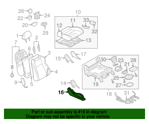2010-2025 Nissan Outer Finish Panel 87330-1EE0A | Nissan Parts Central