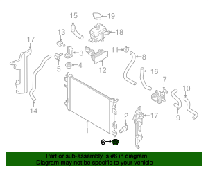 25336-3X000 - Lower Insulator 2012-2019 Kia | Kia.Parts Store