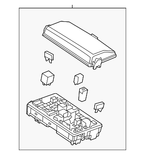 23147643 - OEM GM Fuse & Relay Box | GMPartsCenter.net | GM Parts Center