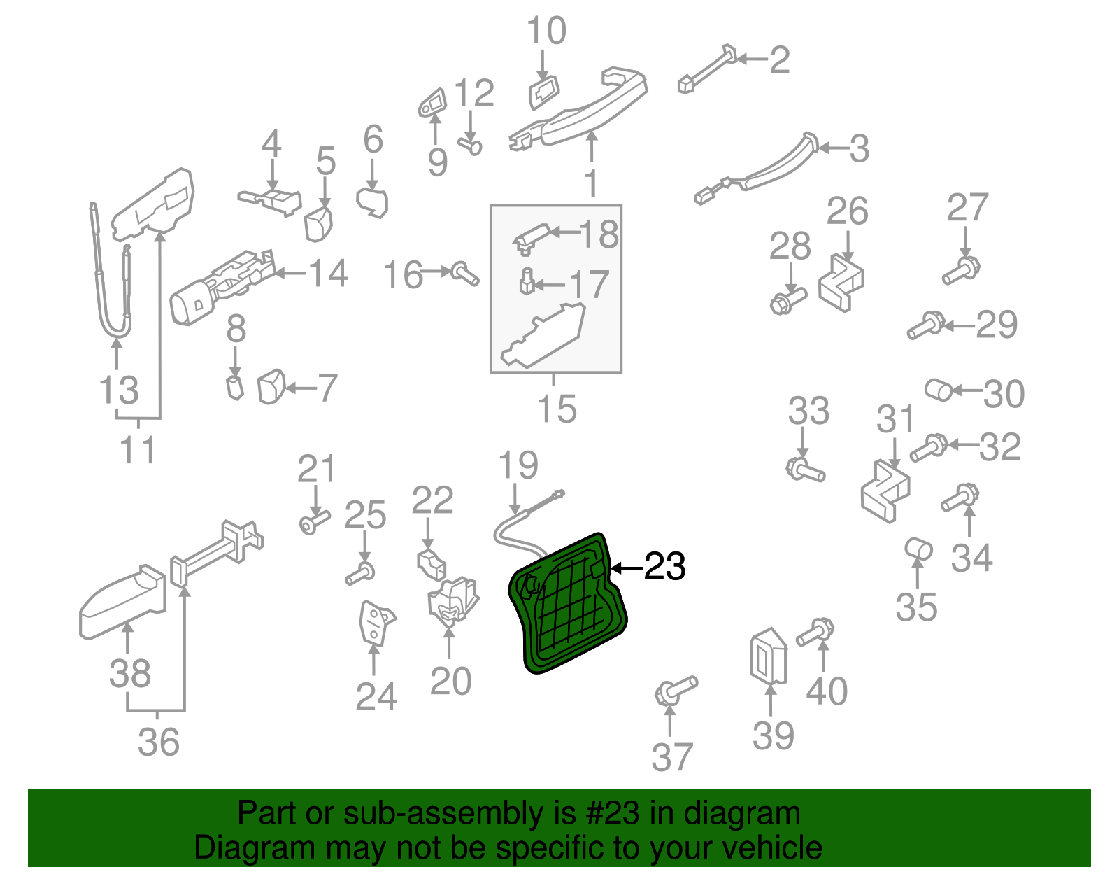 8T0-837-915-C - High-Quality Cover for 2008-2017 Audi | AutoNation Parts