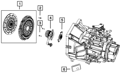 Clutch for 2017 Fiat 500 | Mopar Parts