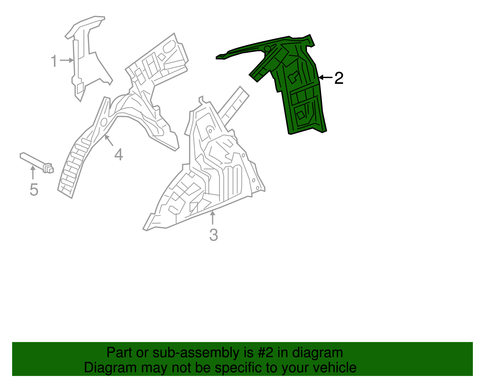 64740-TLA-306ZZ - Rear Pillar 2017-2022 Honda CR-V | Honda Parts Online