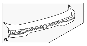 2022-2024 Toyota Venza Finish Panel 76801-48541-C1 | Toyota Parts Express