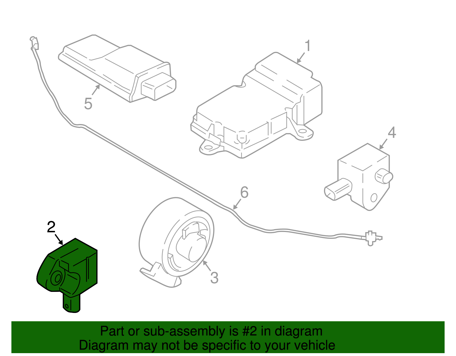 65779314520 - 2017-2024 BMW Ft Impact Sensor (65-77-9-314-520) | BMW of ...