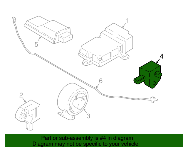 65779341546 - 2017-2022 BMW Side Impact Sens (65-77-9-341-546) | BMW of ...