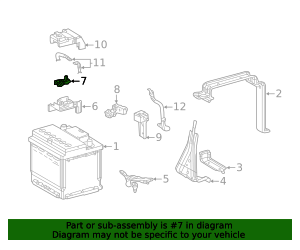 90982-05061 - Battery Cable Terminal End 2004-2024 Lexus ...