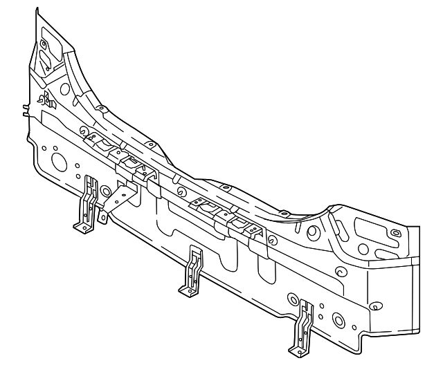 2017-2022 Hyundai Ioniq Rear Body Panel 69100-G2500 | QuirkParts