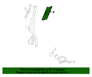 73023-58010-B0 - Anchor Plate 2013-2018 Toyota | Group 1 Auto Parts