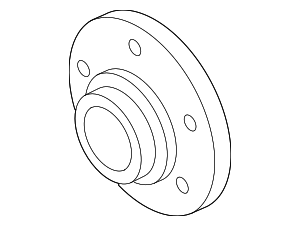 8N0-407-613-A - Hub 2000-2006 Audi | Audi OEM Parts