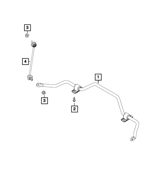 2015-2022 Mopar Stabilizer Bar Link 68524915AB | Mopar Estores