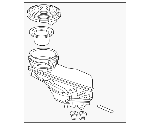 OEM 2021-2024 Honda Odyssey Reservoir Assembly 46670-THR-A01 | Honda ...
