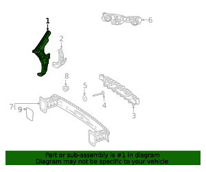 118-885-02-00 - Side Reinforced 2020-2023 Mercedes-Benz | Mercedes-Benz ...