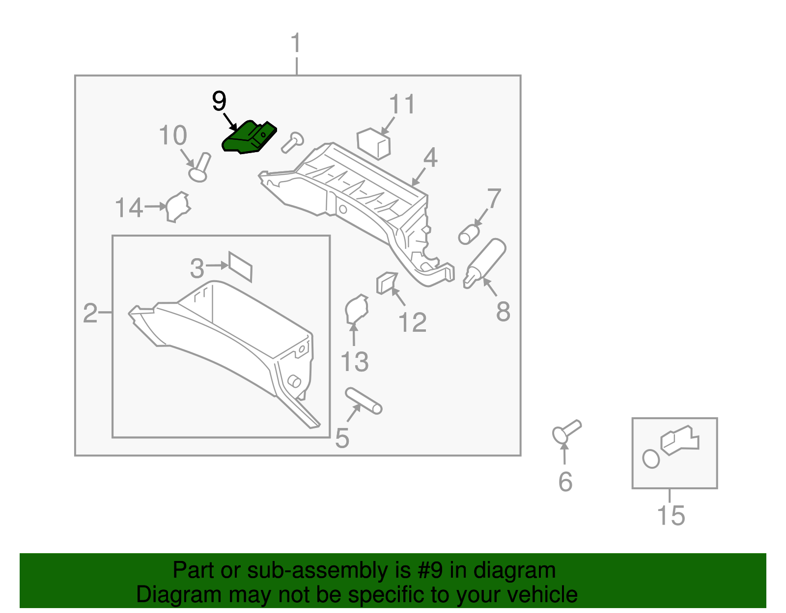 2011-2016 Hyundai Genesis Coupe Knob 84520-2M100-9P | Retail ...