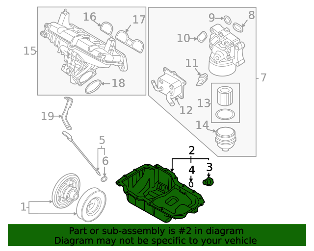 21510-2M870 - Oil Pan 2022-2024 Hyundai | AutoNation Parts