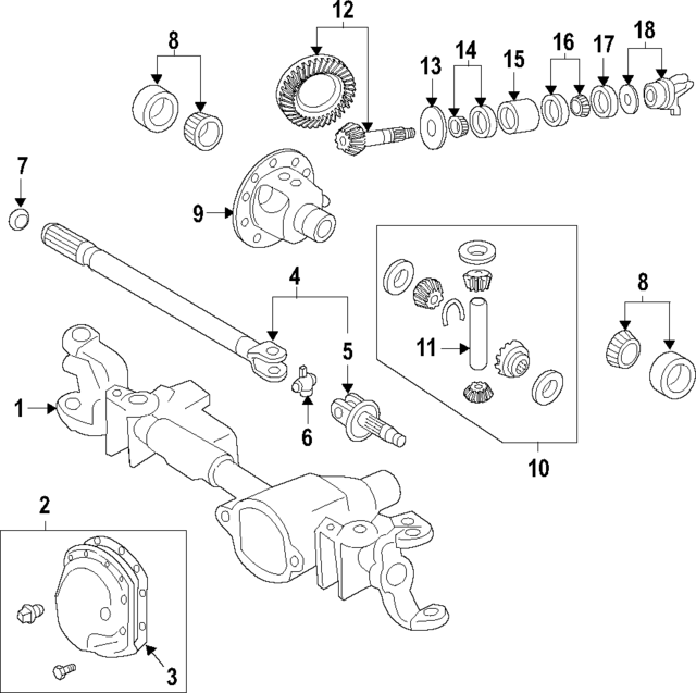 2019-2023 Ram Bearing 68449587aa | TascaParts.com