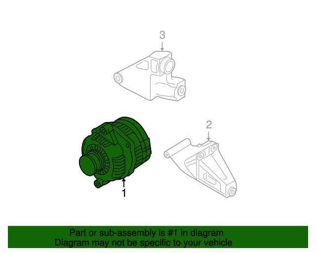 Alternator 42733403 | GMPartsDirect.com
