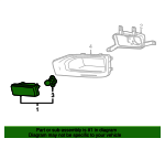 2007-2018 GM Front Driver Side Fog Lamp 22872762 GM | GMPartsDirect.com