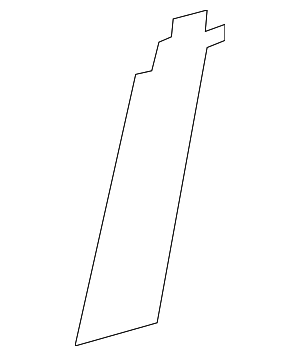 2007-2014 Toyota FJ Cruiser Black Out Tape 75926-35010 | Toyota Parts ...