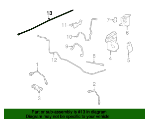93357393 GM Evaporative Emission Pipe | GM Parts Store