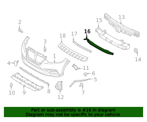 62090-5R05A - Absorber 2021-2024 Nissan Kicks | Nissan Parts ...